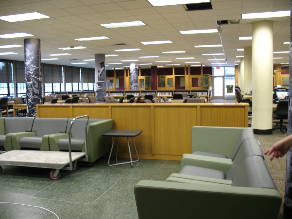 Library renovation-just need to add students! | Office of Digital ...