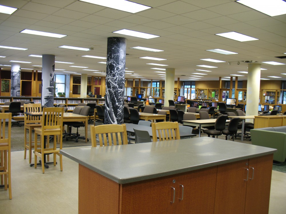 Library renovation-just need to add students! | Office of Digital ...